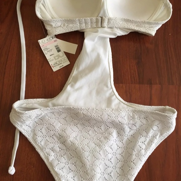 BONGO | Swim | White Lace Monokini | Poshmark
